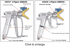 ASM Airless Spray Gun # 300, with 517 tip – Gleem Paint